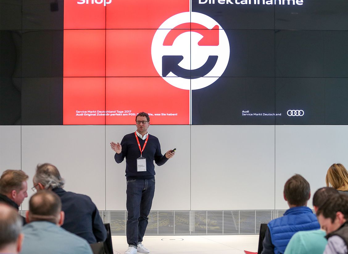 studio 38 – Work – AUDI: After Sales VM Guidelines & Training