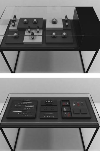 studio 38 – Work – Porsche Design: Visual Merchandising Displays