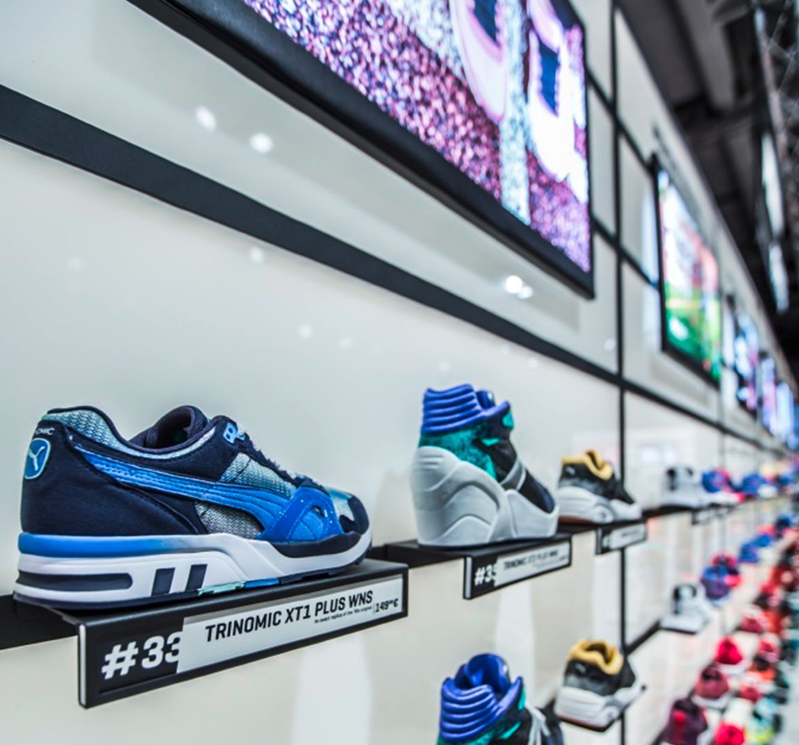 studio 38 – Puma Retail Displays and Visual Merchandising